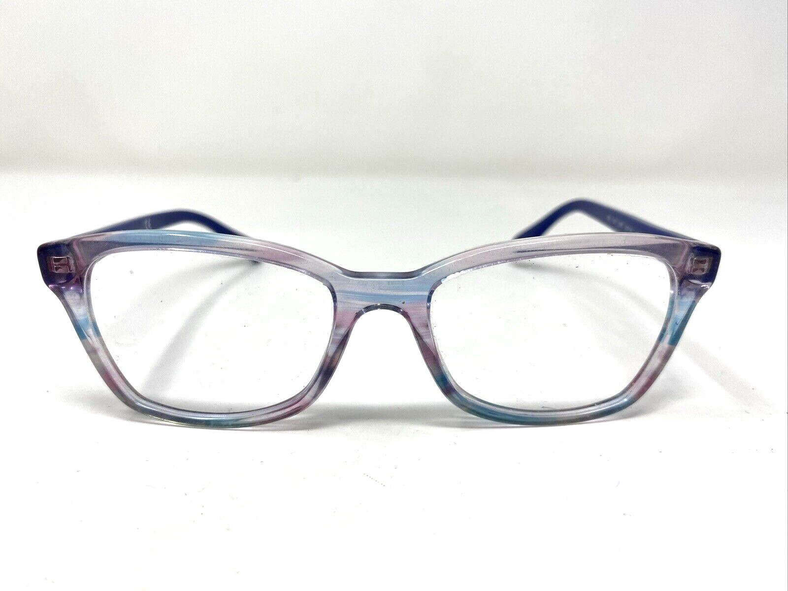 Ray Ban RB 1591 3807 48-16-130 Purple/Blue Full Rim Eyeglasses Frame ...