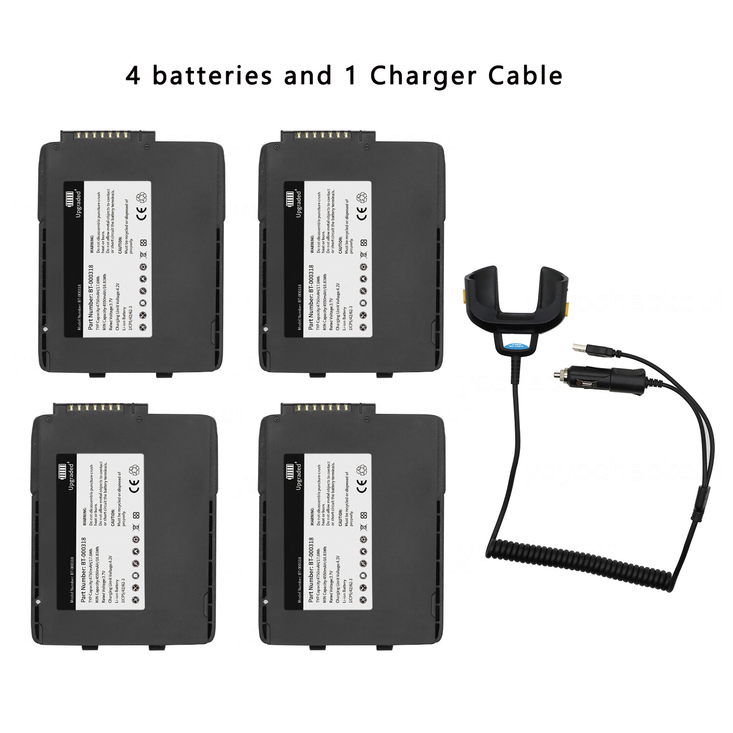 New Zebra Battery Charger & Batteries TC70 TC75 TC77 TC7X SAC-TC7X ...
