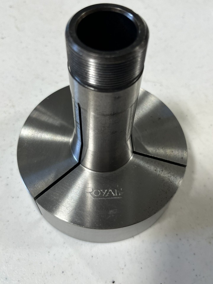 New Royal 4” Diameter Step Chuck Emergency Collet Extra Depth Lathe ...