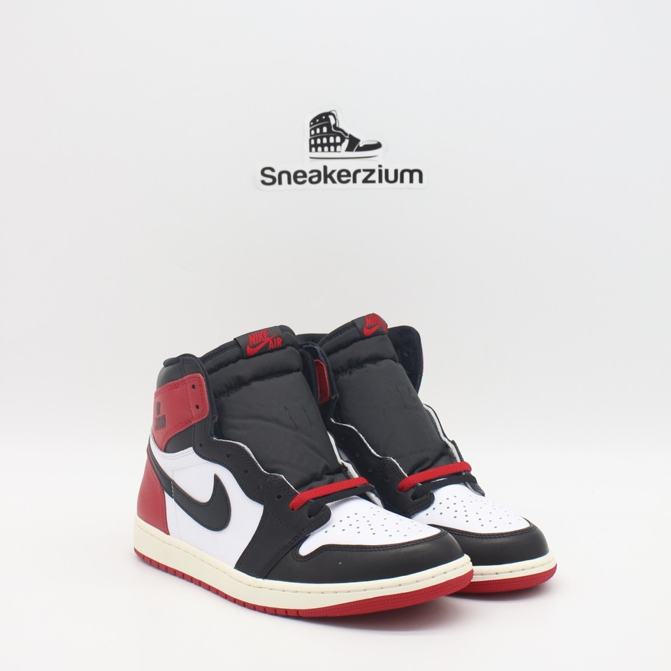 Nike Air Jordan 1 Retro High OG Black Toe Reimagined DZ5485-106 Men's ...