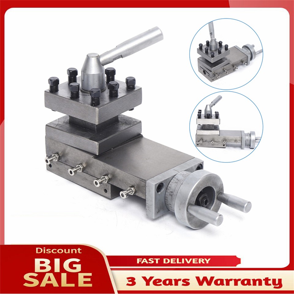 Lathe Accessories Lathe Tool Post Assembly HOLDER Compound Lathe Parts ...