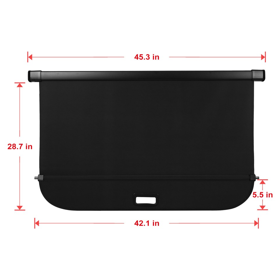 Rear Trunk Privacy Shade Cargo Cover For Toyota Prius 2019-2022 2023 ...