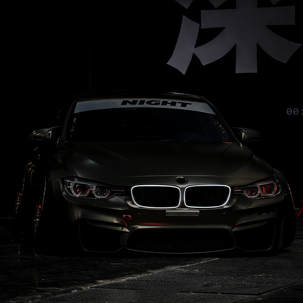 LED Light Front Kidney Grille Grill For BMW 3 Series F30 Grille Lights ...