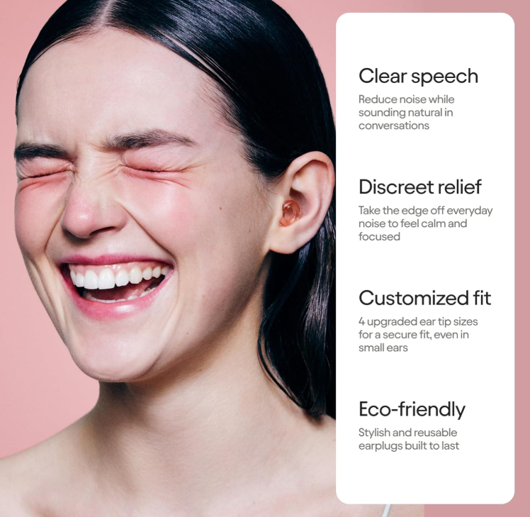 Loop Engage 2 Ear Plugs – Everyday Noise Relief with Clear Speech 16 dB ...