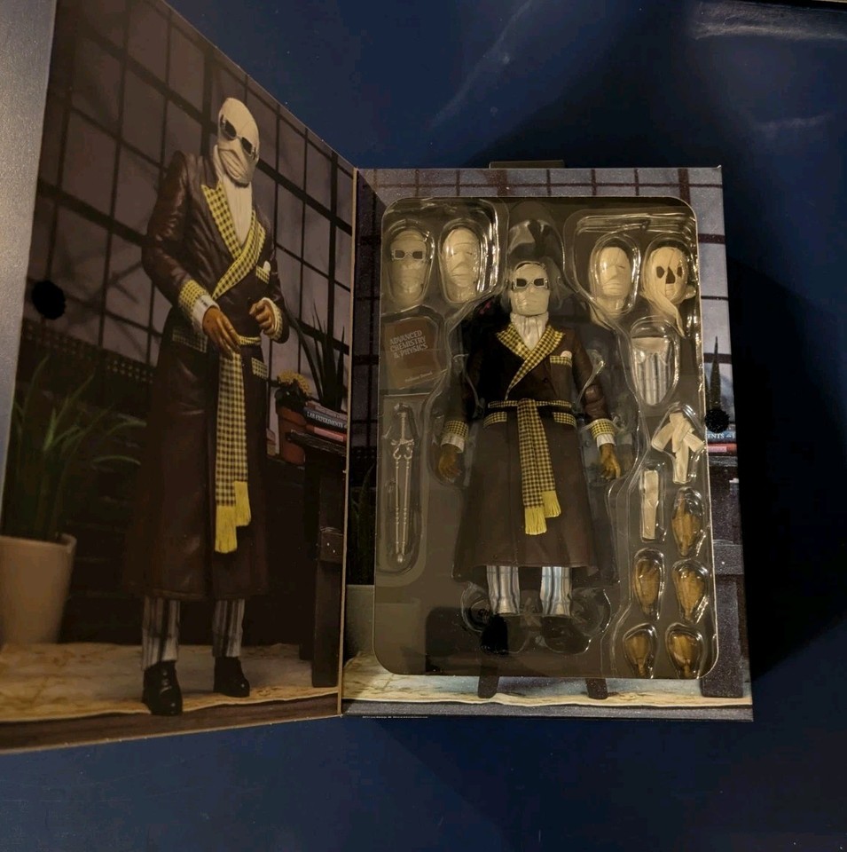 Neca Invisible Man Kemp House Universal Monsters Ultimate Figure Dr ...