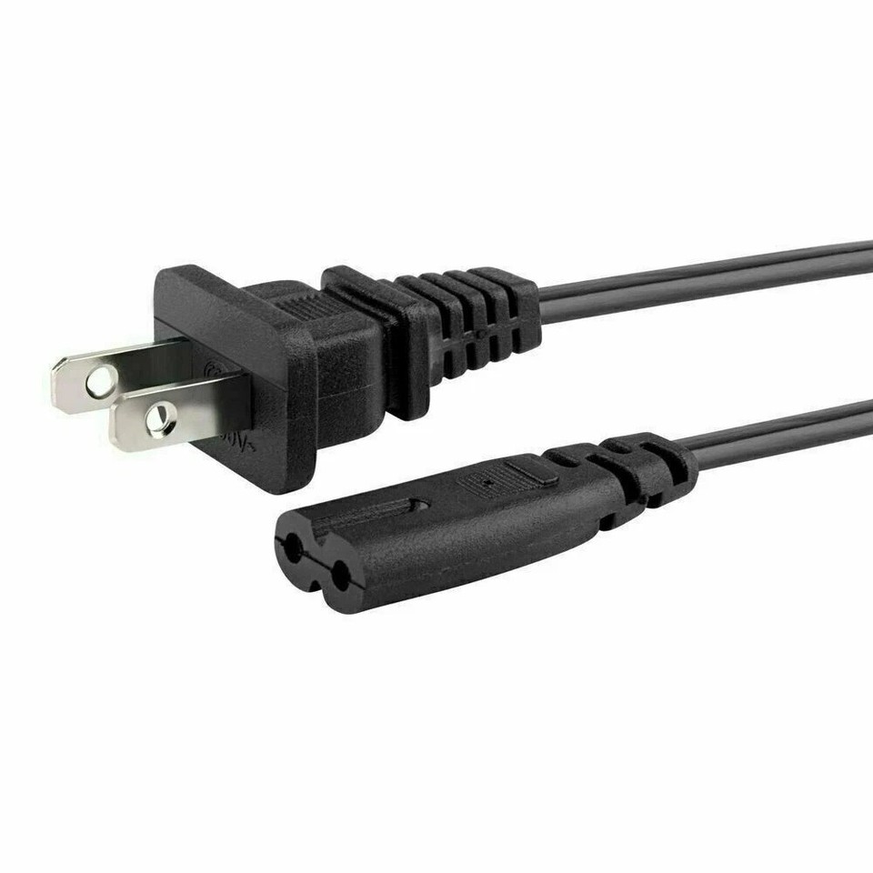 2Pcs Audio AV RCA AC Power Adapter Cable Cord For Sony Playstation PS1 ...