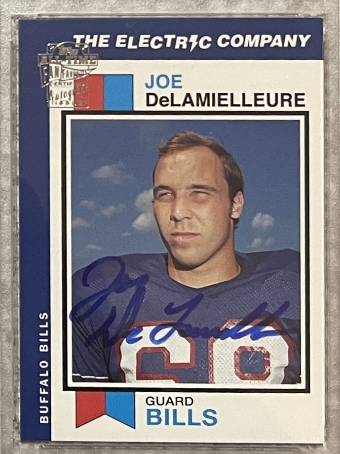 2004 TOPPS ALL-TIME FAN FAVS JOE DELLAMIELLEURE AUTO~PSA 8~MINT SLAB ...