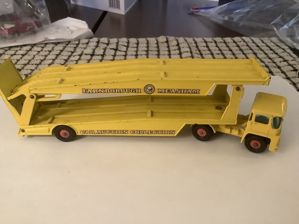 Lesney Matchbox Toys King Size K-8 Guy Warrior Car Transporter VNM NO ...