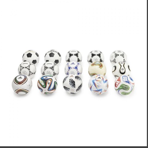 Adidas 15 Ball HIST Set – Every World Cup Official Match Ball 1970-2026 ...