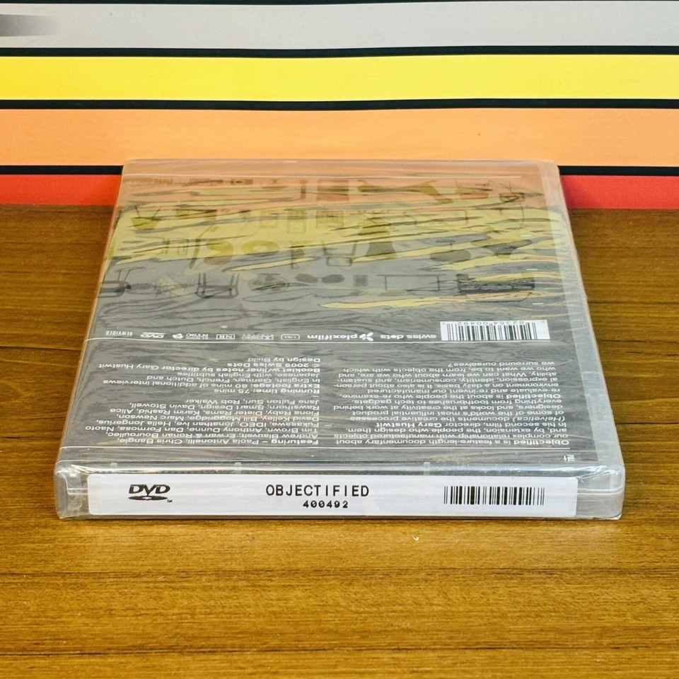 Objectified DVD OOP 2009 NEW Sealed Manufactured Product Design Documentary 82354004927 | eBay