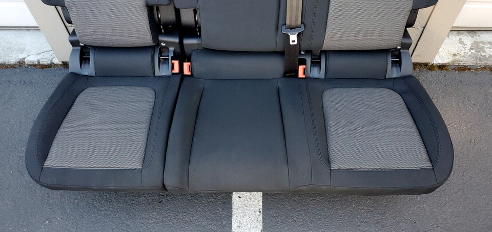2019-2023 OEM FORD Transit Connect REAR 2ND Row 60/40 Split Seat Cloth ...