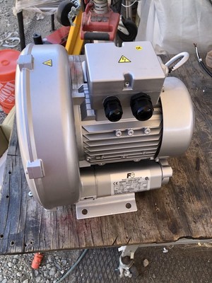 Fuji Electric VFC400P-5T Ring Compressor Blower Single Phase 110/230v ...