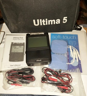 Ultima 5 Digital TENS Unit Leads Manual Travel Bag | eBay