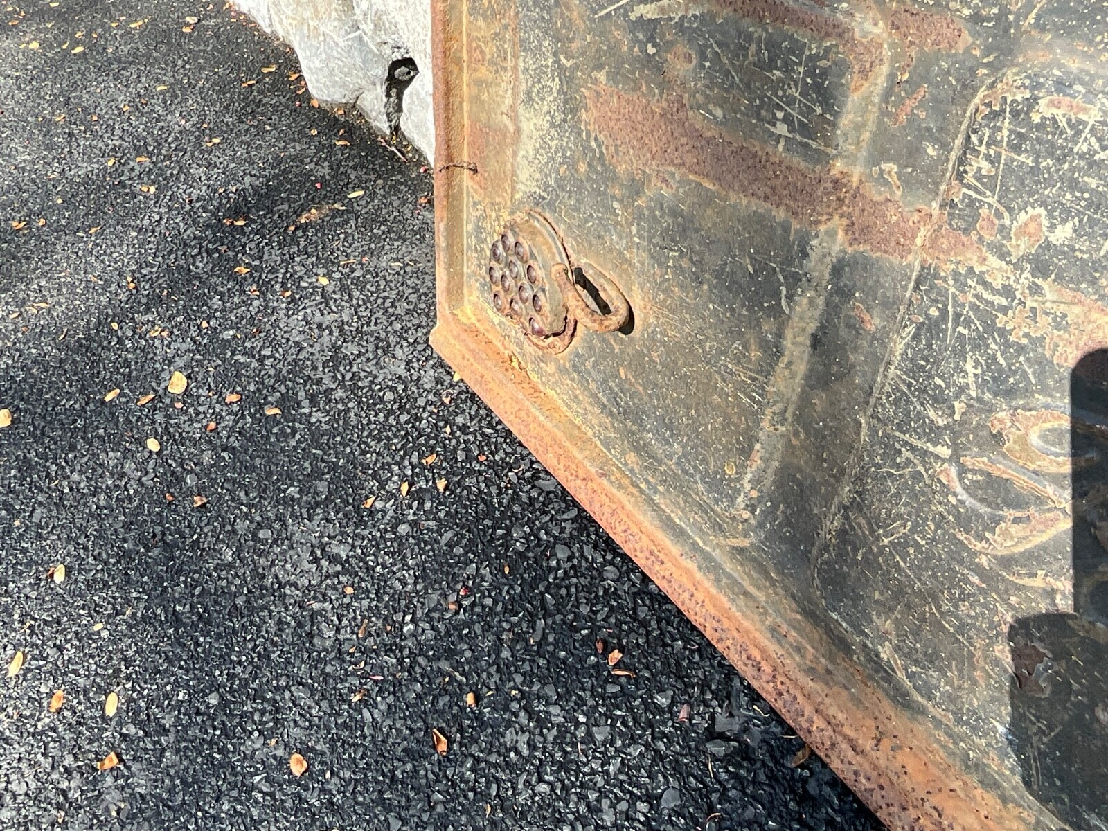 1948 1952 VINTAGE FORD SCRIPT F1 TAILGATE ORIGINAL ..FOMOCO ..RAT ROD ...