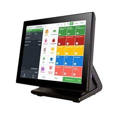 ASSUR 15" POS System, Cash Register Machine with Touch Screen ...