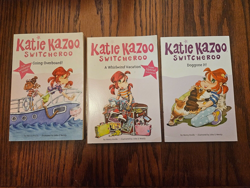 Katie Kazoo Switcheroo Book Lot of 3 paperbacks | eBay