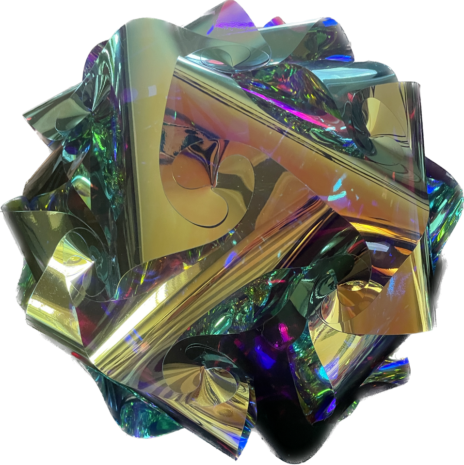 Iridescent Puzzle Light *Includes Cord* 30pc kit. Infinity IQ Lamp 3D ...