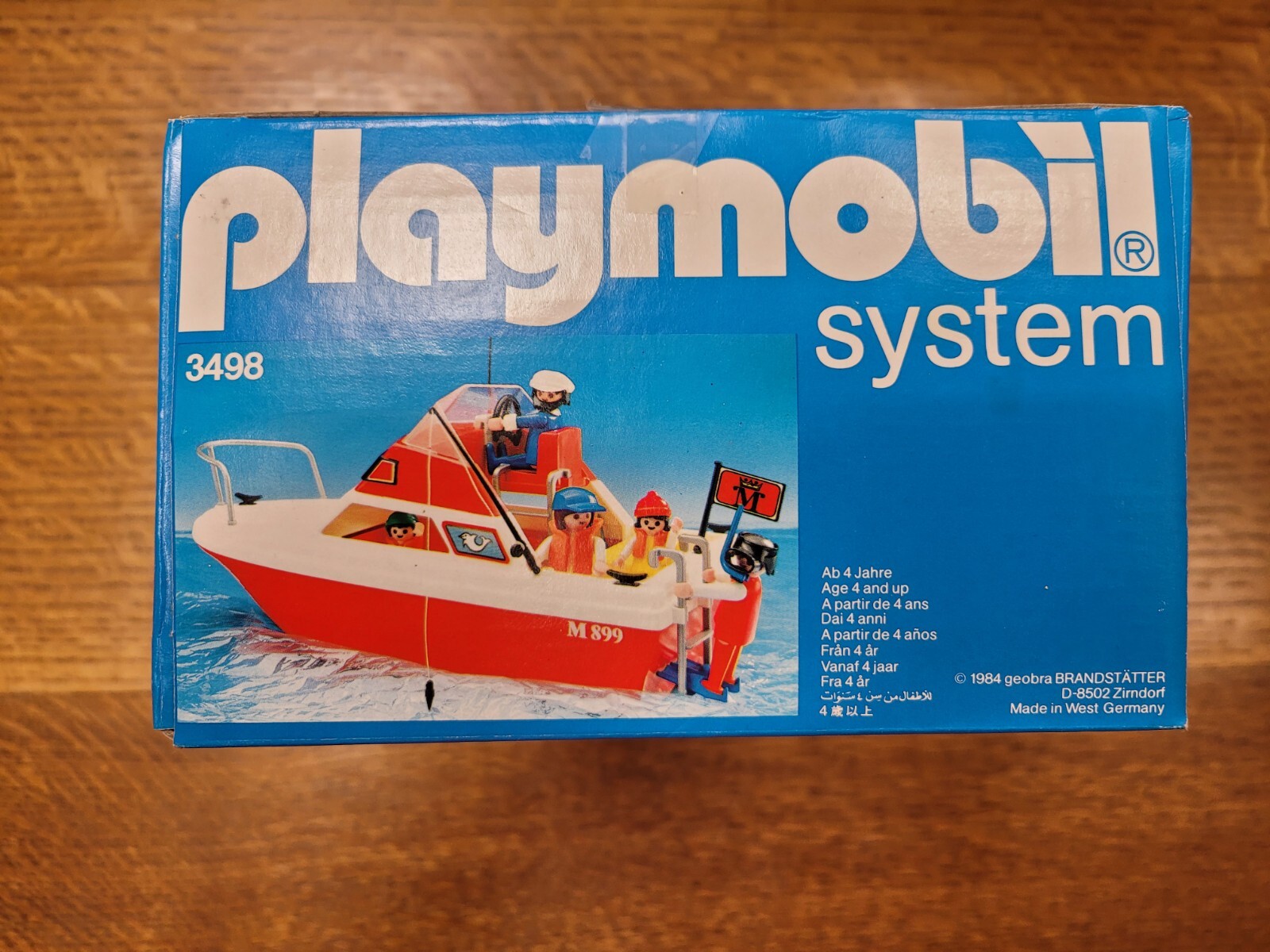 Vintage Playmobil Toy - Cabin Cruiser - 1984 - In Original Box - No ...
