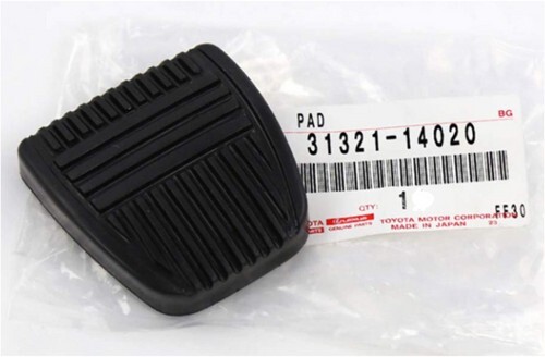GENUINE Fits For TOYOTA BRAKE CLUTCH RUBBER FOOT PEDAL PAD COVER 31321 ...