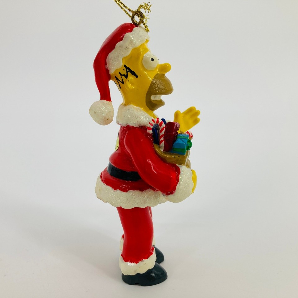 Vintage 2003 Collectible Homer Simpson Santa Holiday Christmas Tree ...