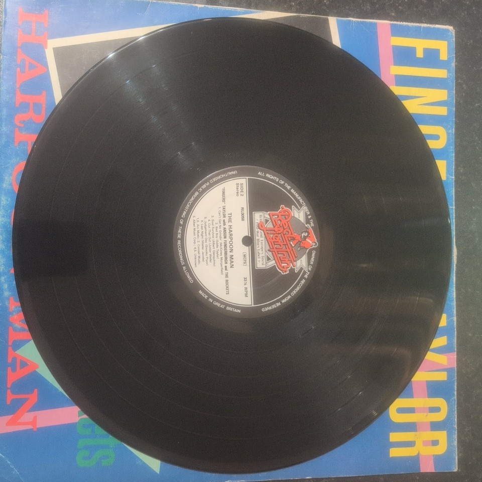 Fingers Taylor With Anson Funderburgh & The Rockets-Harpoon Man 1984 Uk ...