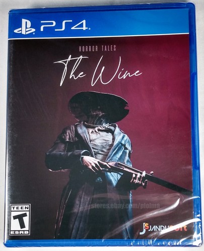 HORROR TALES: THE WINE New PS4 Game PlayStation 4 Limited Run #475 ESRB ...