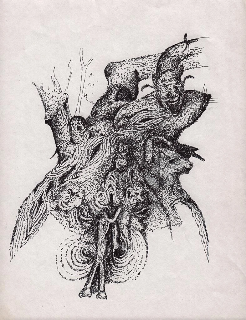 Surrealism Drawings Of Faces