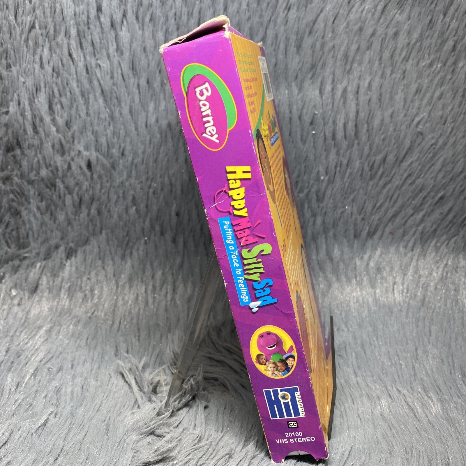 Barney - Happy, Mad, Silly, Sad VHS Tape 2003 Putting A Face to ...
