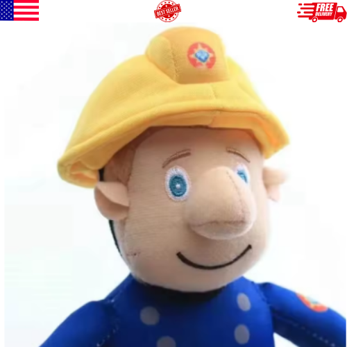 Cute Fireman Sam Talking Soft Toy Plush Doll Sounds Song 25CM ...
