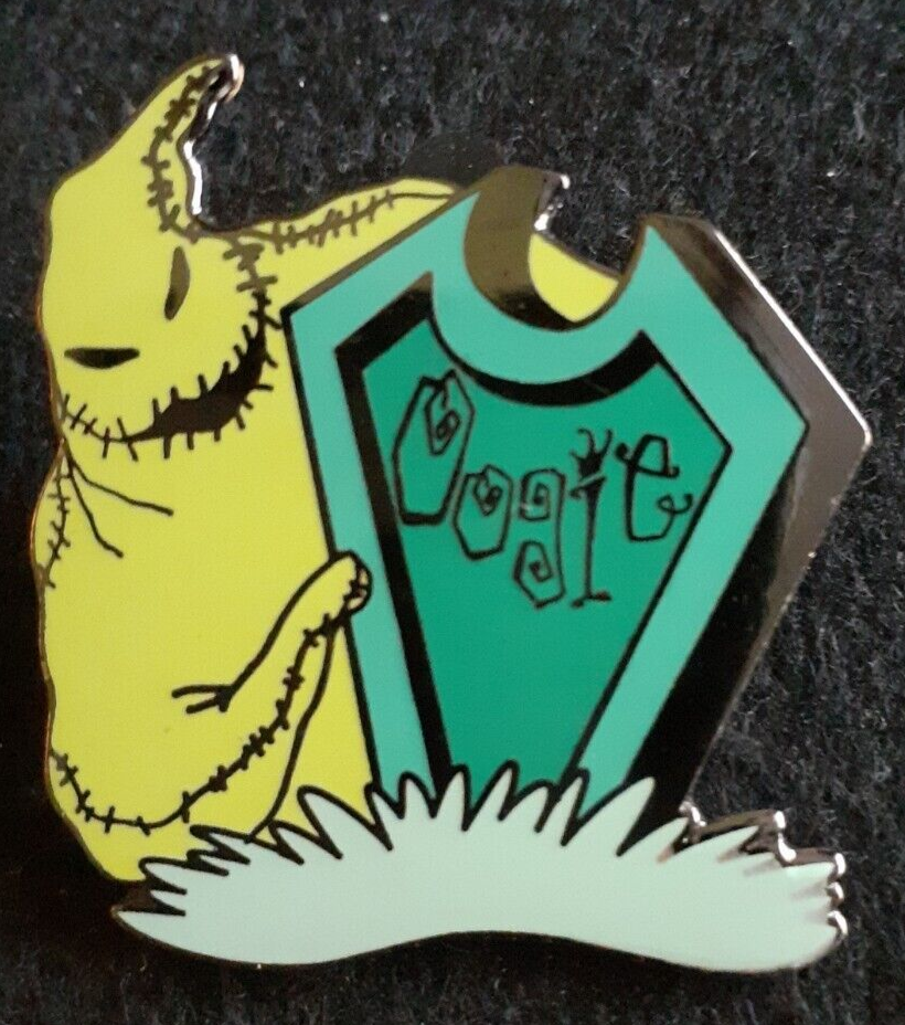 Set of 2 DLR Nightmare Before Christmas Tombstone (Teddy & Oogie) Pins ...