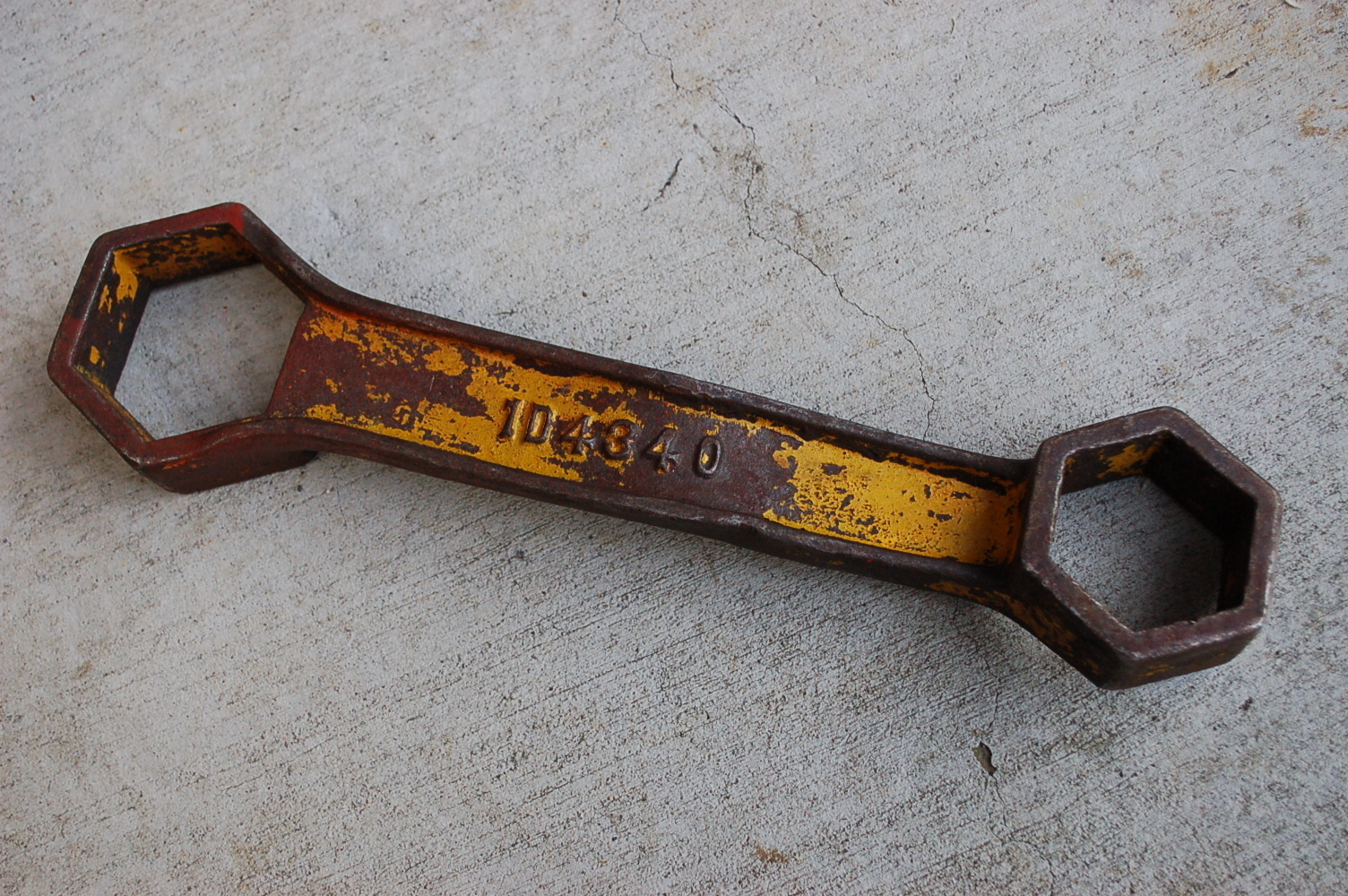 Caterpillar 1D-4340 Dozer Tractor Crawler Box Wrench Vintage service ...