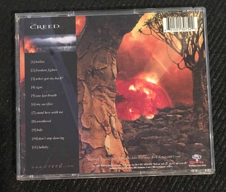 Weathered by Creed - Used CD - Very Good Condition 601501307522| eBay