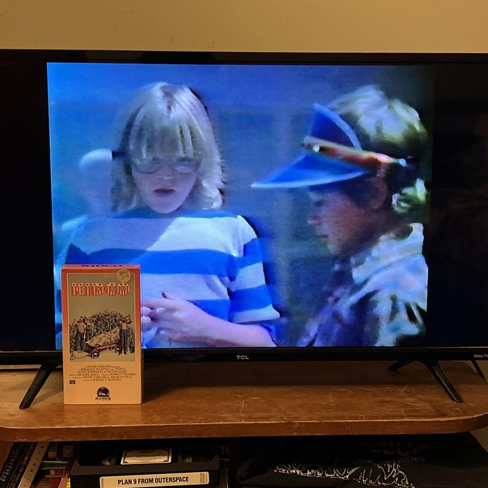 Kidco 1984 VHS Tested Former Rental Scott Schwartz Clifton James Cult ...