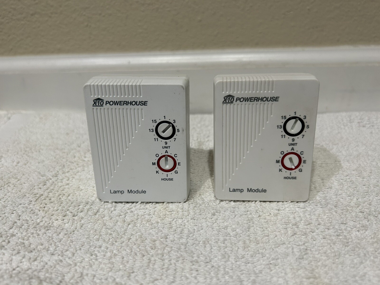 X10 Powerhouse Appliance Module Model AM486 & 2 Lamp modules - lot of 3 ...