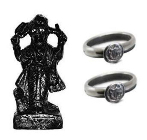 Lord Shani/Sani Dev Iron Idol Statues | Brass Statue Hindu GOD SHANII ...