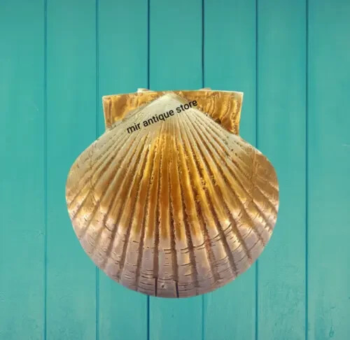 Door Knocker Nautical Antique Vintage Scallop Sea Shell Door Knocker ...