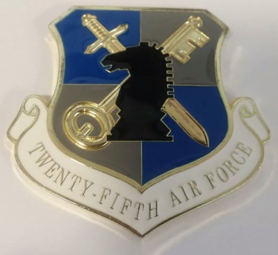 USAF Twenty-Fifth Air Force - Air Force Intelligence Challenge Coin | eBay