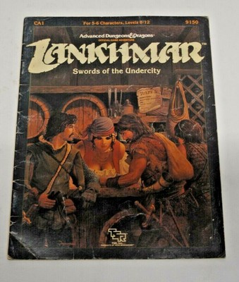 CA1 LANKHMAR SWORDS OF THE UNDERCITY Advanced Dungeons & Dragons #9150 ...