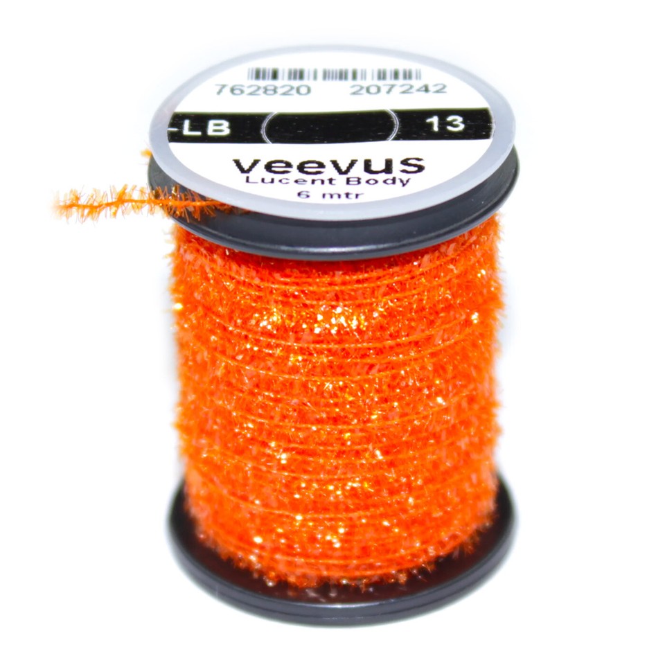 VEEVUS LUCENT BODY - Fly Tying Micro Fritz Chenille - 14 Colors ...