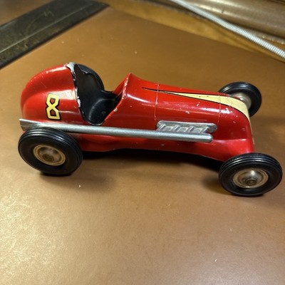 Vintage LM Cox Thimble Drome Special Tether Car Red #8 EXCELLENT ...