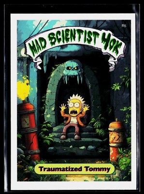Mad Scientist 40K Garbage Pail Kids Spoof 1st Redux Set R5 ssp/50 Rick ...