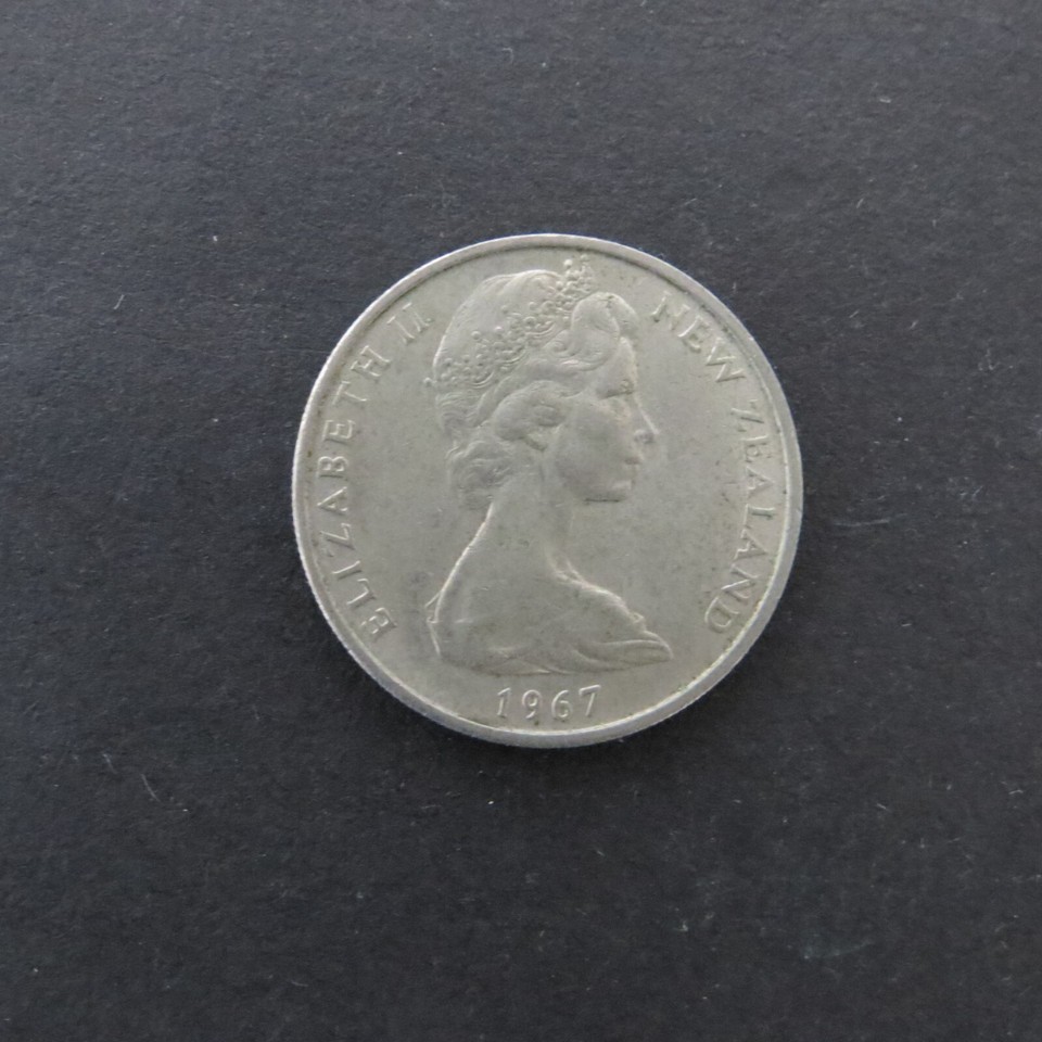 1967 New Zealand 10c Ten Cents One Shilling Very Fine | eBay