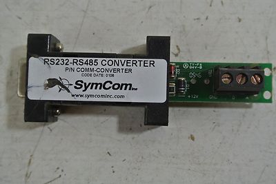 SymCom RS232-RS485 Converter P/N Comm-Converter | eBay