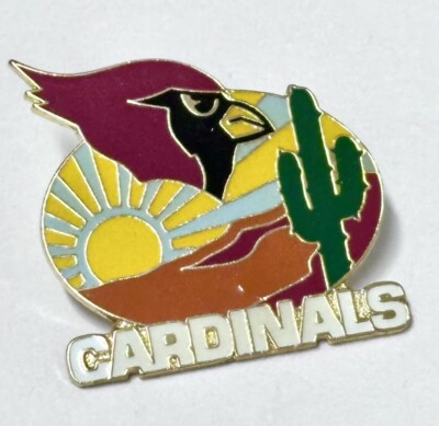 Arizona Cardinals Pin NFL Football Vintage Lapel Pin Sunshine Cactus | eBay