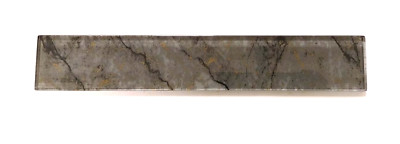 Onyx Black Glass Border 300 x 50 x 8mm Plenty Available | eBay UK