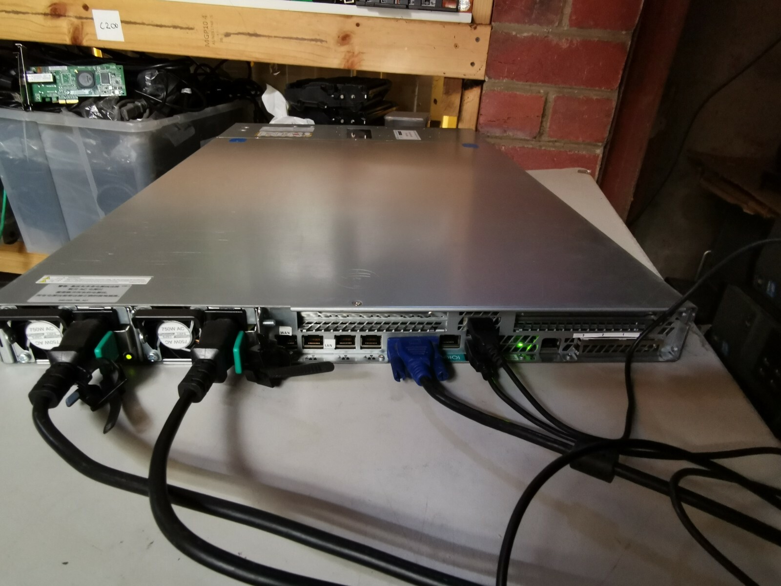 EMC2 Recovery Point Gen5 Fiber Server 2x E5-2620 12Core 96GB 2x300GB ...