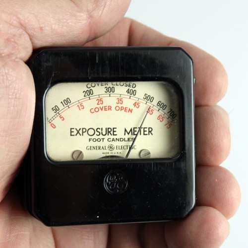 General Electric Foot Candle Exposure Meter - Works! | eBay