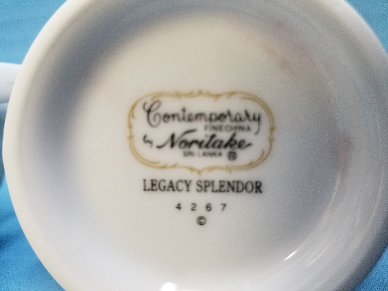 Contemporary Noritake China Legacy Splendor Sugar & Creamer Design ...