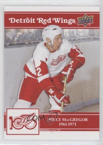 2025-26 Upper Deck Detroit Red Wings Centennial Box Set Bruce MacGregor ...