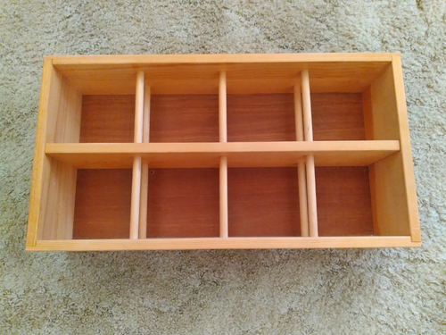 Napa Valley Wooden CD Rack Crate Holder Storage 96 Disc Capacity ...